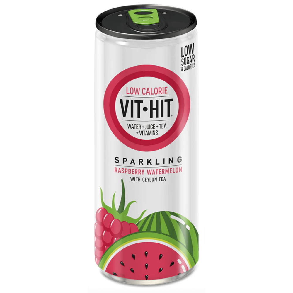 Vit Hit Sparkling - Raspberry Watermelon 12 x 330ml