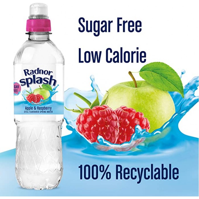 Radnor Splash - Apple & Raspberry - 24 x 500ml