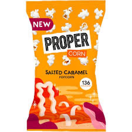 Propercorn Salted Caramel Popcorn 24 x 28g
