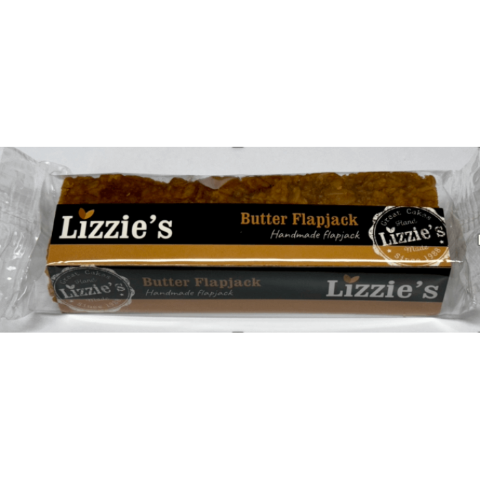 Lizzys - Plain Butter Flapjack 15 x 80g