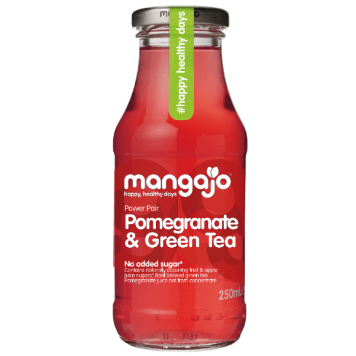 Mangajo - Pomegranate & Green Tea - 12 x 250ml