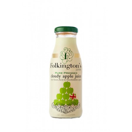 Folkington's Pure Pressed Cloudy Apple Juice 12 x 250ml