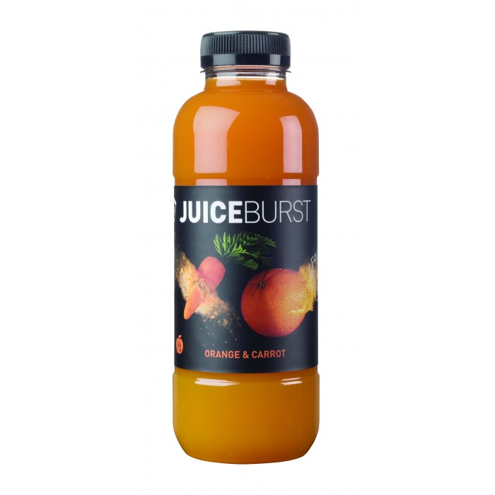 Juice Burst Orange & Carrot 12 x 500ml
