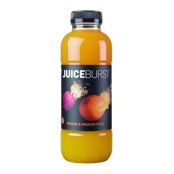 Juice Burst Orange & Passion Fruit 12 x 500ml