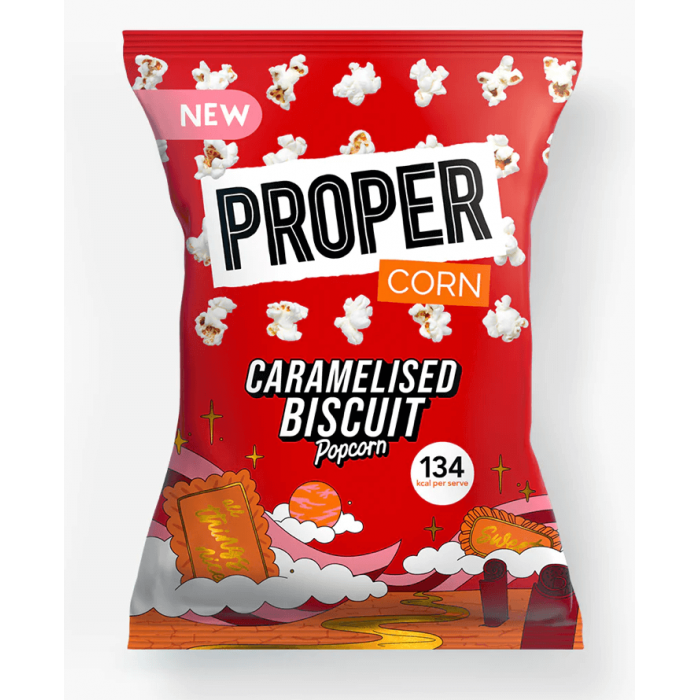 Propercorn Caramelised Biscuit 8 x 90g