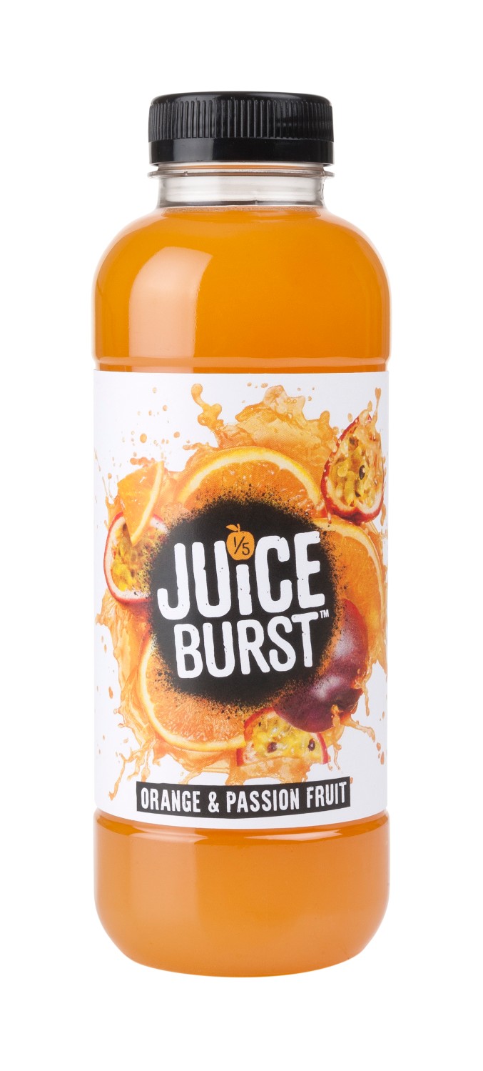 Juice Burst Orange & Passion Fruit 12 x 500ml