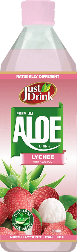Just Drink Aloe - Lychee 12 x 500ml