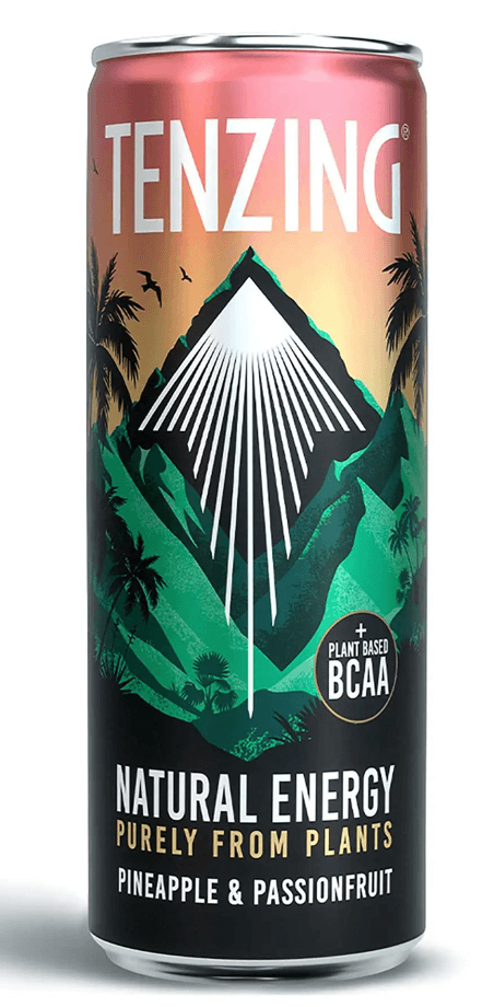 Tenzing Natural Energy - Pineapple & Passionfruit - 12 x 330ml