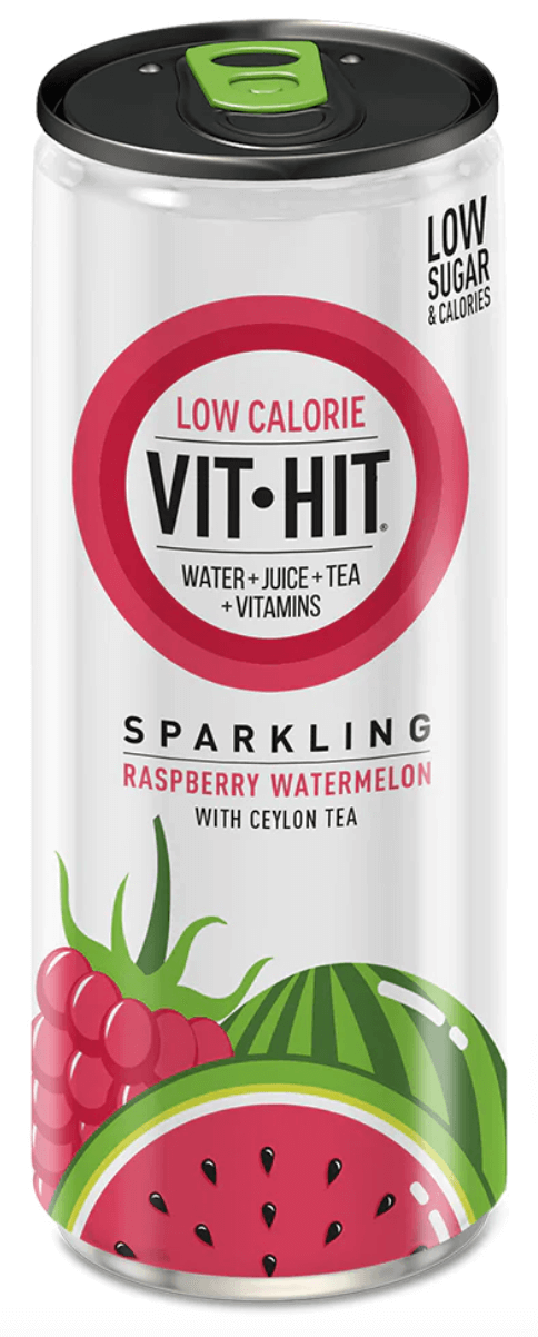 Vit Hit Sparkling - Raspberry Watermelon 12 x 330ml
